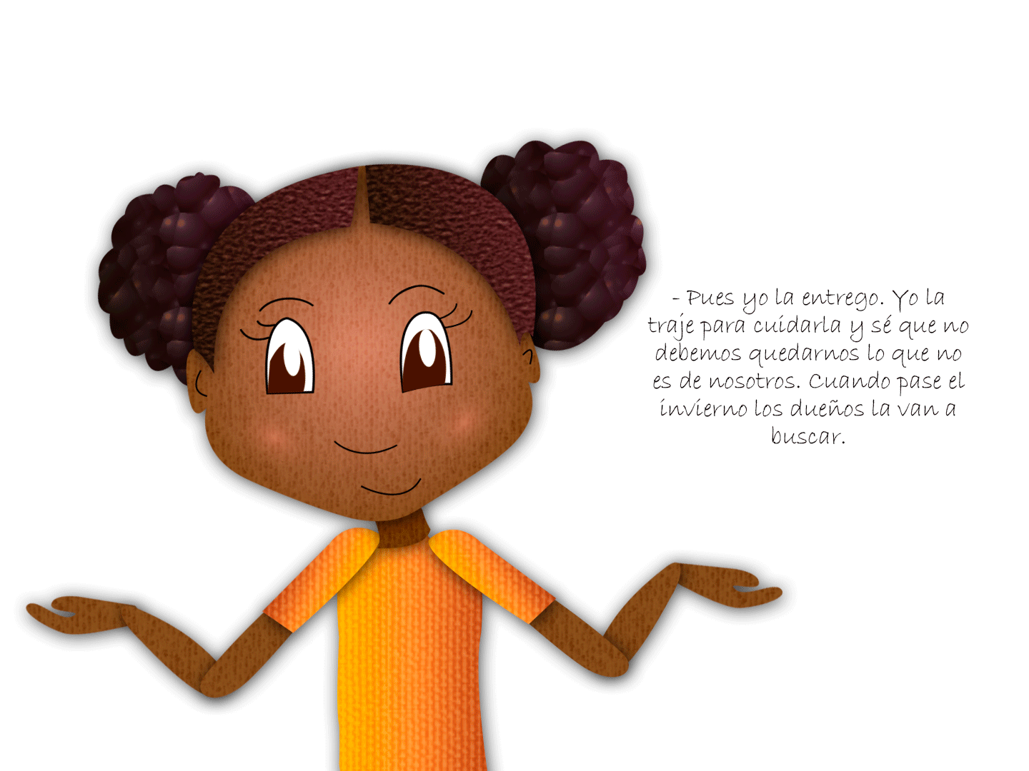 La niña y el bosque CNOA